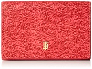 burberry women’s trifold wallet, bright red rt