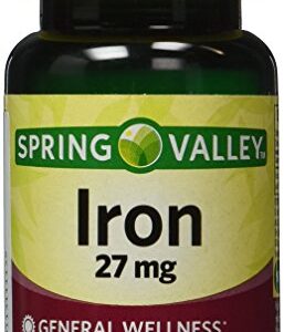 Spring Valley - Iron 27 mg, 250 Tablets