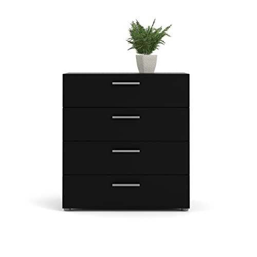 Tvilum Pepe 4 Drawer Chest - Black Matte