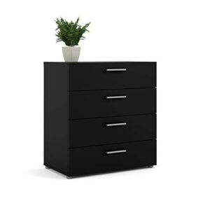 Tvilum Pepe 4 Drawer Chest - Black Matte