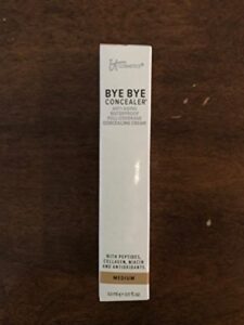 it cosmetics bye bye concealer anti-aging, .17 fl oz, medium