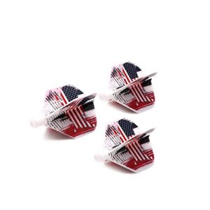 cuesoul tero ak4 dart flights standard shape us flag design