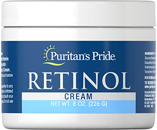 Puritans Pride Retinol Cream (Vitamin A 100,000 Iu Per Ounce), 8 Ounce