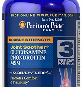 Puritan's Pride Glucosamine, Chondroitin & MSM-3 Per Day Formula