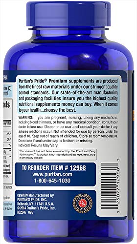 Puritan's Pride Glucosamine, Chondroitin & MSM-3 Per Day Formula