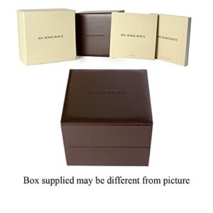 Burberry Watch Made Black Leather BU9906