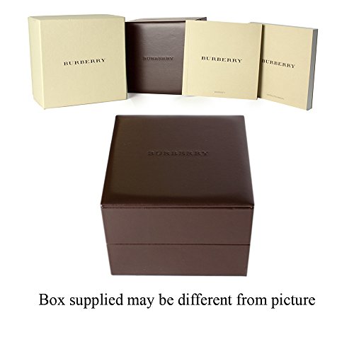 Burberry Watch Made Black Leather BU9906