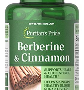 Puritan's Pride Berberine and Cinnamon