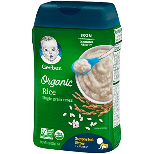 Gerber, Organic Rice Cereal, 8 oz