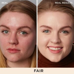 IT Cosmetics Your Skin But Better CC+ Cream, Fair (W) - Color Correcting Cream, Full-Coverage Foundation, Hydrating Serum & SPF 50+ Sunscreen - Natural Finish - 1.08 fl oz