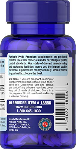 Puritans Pride Biotin 7500 mcg, Healthy Hair Support, 100 Count, 100 Count (Pack of 1)