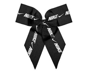 nike womens large bow black | white