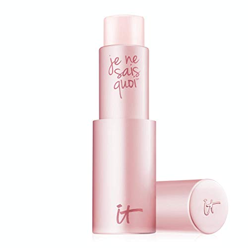 IT Cosmetics Je Ne Sais Quoi Lip Treatment, Your Perfect Pink - Anti-Aging Lip Balm - Reacts with Your Lips to Create a Customized Color - With Essential Oils & Antioxidants - 0.11 oz