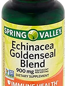 SpringValley Echinacea Goldenseal Blend - Supports Immune Health - 900 mg, 75 Capsules