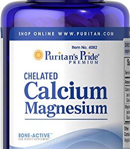 Puritan's Pride Calcium Magnesium Chelated