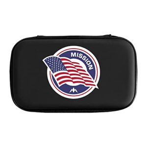 mission darts w492 usa printed darts wallet