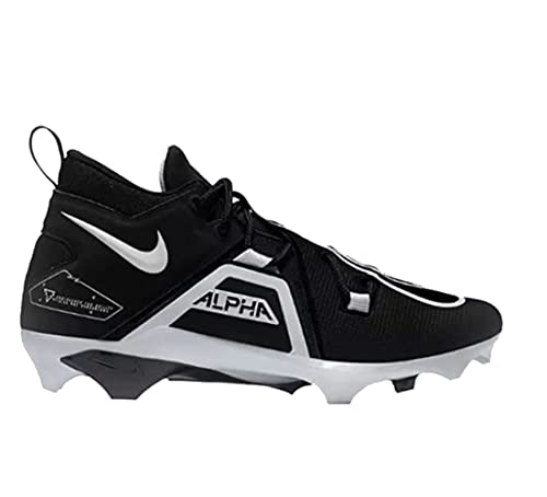 Nike Alpha Menace Pro 3 nkCT6649 001 (us_Footwear_Size_System, Adult, Men, Numeric, Medium, Numeric_8_Point_5), Black/Black/Black/White