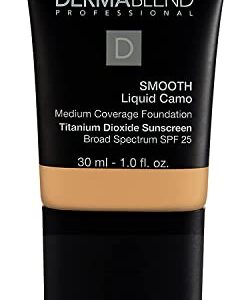 Dermablend Smooth Liquid Foundation with SPF 25, 30N Camel, 1 Fl. Oz.