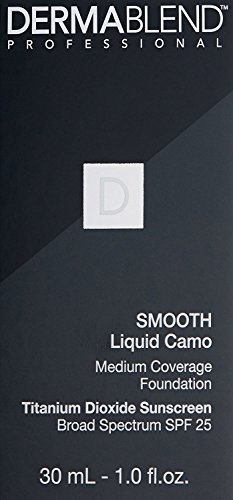 Dermablend Smooth Liquid Foundation with SPF 25, 30N Camel, 1 Fl. Oz.