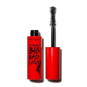 Mascara by Revlon, So Fierce Big Bad Lash Eye Makeup, Volumizing, Lasts up to 24 Hours, No Clump, Smudge Proof, Flake Proof, Blackest Black (760), 0.34 Fl Oz