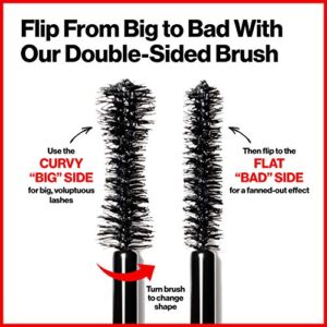 Mascara by Revlon, So Fierce Big Bad Lash Eye Makeup, Volumizing, Lasts up to 24 Hours, No Clump, Smudge Proof, Flake Proof, Blackest Black (760), 0.34 Fl Oz