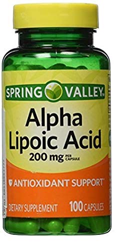 Spring Valley - Alpha Lipoic Acid 200 mg, 100 Capsules by Spring Valley