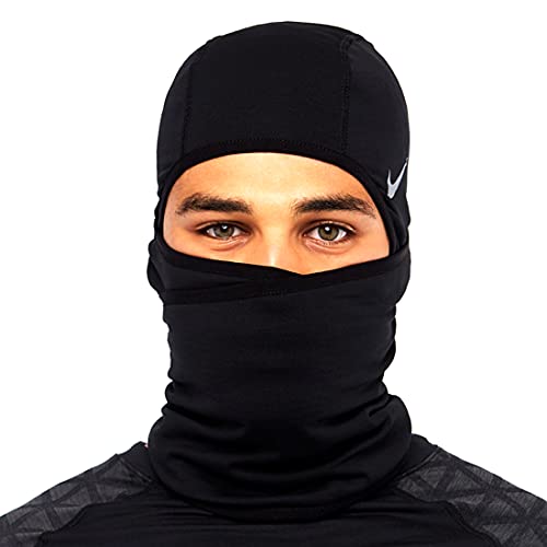 Nike Thermal Sphere Hood Balaclava - Unisex - Dri-Fit Technology (Black) (Black)