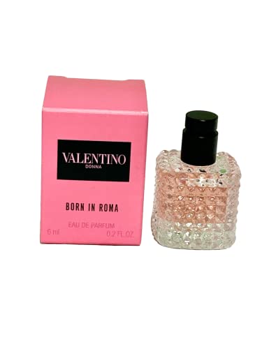 Valentino Donna Born In Roma MINI Eau De Parfum Women Splash Perfume 6 ml / 0.2 Fl Oz Travel Size