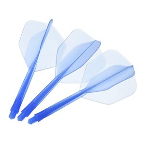 PATIKIL Integrated Dart Shaft & Flights, 9 Pack Durable Plastic Dart Flight Set, Blue