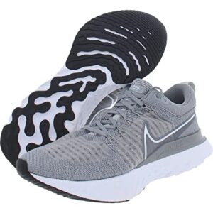 Nike Women's React Infinity Run Flyknit 2 Running Shoe, Particle Grey/Grey Fog/Black/W, 8.5