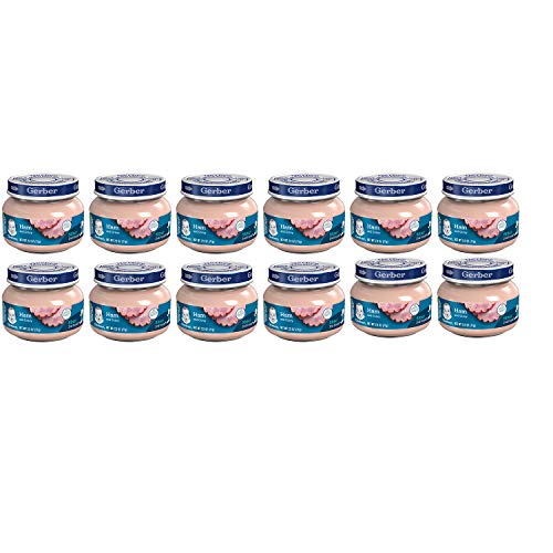 Gerber 2nd Foods Ham & Ham Gravy Baby Food (Pack of 12)