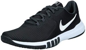 nike men’s flex control tr4 cross trainer, black/white-dark smoke grey-smoke grey, 12 regular us