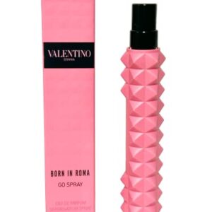 Valentino Donna Born In Roma Go Spray Mini Travel Size 10 ml / 0.33 Fl. Oz Eau De Parfum Women Perfume