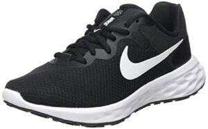 nike women’s revolution 6 nn shoes, black/dark smoke grey/cool gre, 10