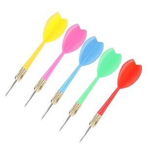 steel tip darts set dart needles plastic wing darts 15pcs/set needle tip darts barrel colourful darts