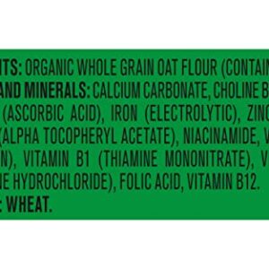 Gerber Organic for Baby 1st Foods Grain & Grow Cereal, Oatmeal Cereal, Made with Whole Grains & Iron, USDA Organic & Non-GMO, 8-Ounce Canister (Pack of 3)