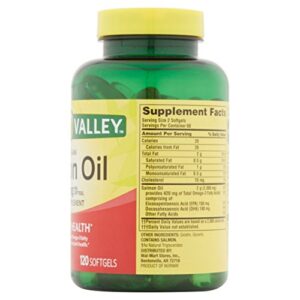 Spring Valley Salmon Oil 1000 mg