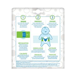 Dr. Brown’s Infant Gripebelt for Colic Relief, Heated Tummy Wrap, Baby Swaddling Belt for Gas Relief, Natural Relief for Upset Stomach in Babies and Toddlers, Lamb, 0-3m