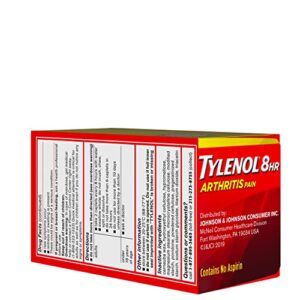 Tylenol 8 Hour Arthritis & Joint Pain Acetaminophen Caplets, 225 Count