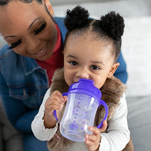 Dr. Brown's Baby's First Straw Cup Sippy Cup with Straw - Pink/Purple - 9oz - 2pk - 6m+