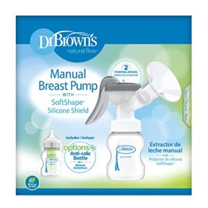 Dr. Brown's Manual Breast Pump with Softshape Silicone Shield