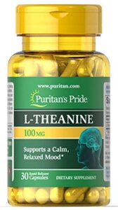 puritan’s pride l-theanine 200 mg