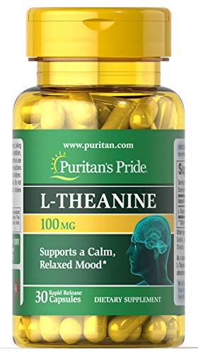 Puritan's Pride L-Theanine 200 mg