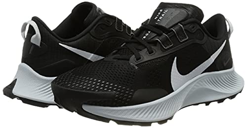 Nike Women's Pegasus Trail 3 Running Shoes, Black/Pure Platinum, 8.5 M US