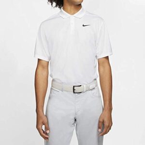 Nike Men's Nike Dri-fit Victory Polo, White/Black, X-Large