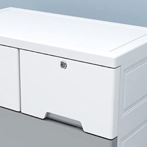 Plastic Dresser Storage 6 Drawers Dressers Storage Cabinet Tall Dresser for Clothes Plastic Drawer Dresser for Bedroom