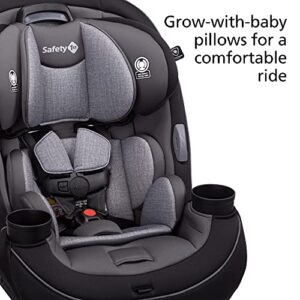 Safety 1st Grow and Go All-in-One Convertible Car Seat, Rear-facing 5-40 pounds, Forward-facing 22-65 pounds, and Belt-positioning booster 40-100 pounds, Harvest Moon