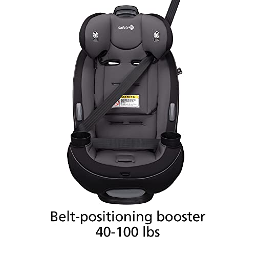 Safety 1st Grow and Go All-in-One Convertible Car Seat, Rear-facing 5-40 pounds, Forward-facing 22-65 pounds, and Belt-positioning booster 40-100 pounds, Harvest Moon