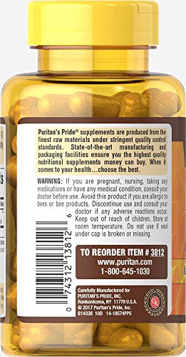 Puritans Pride Bee Propolis 500 Mg, 100 Count