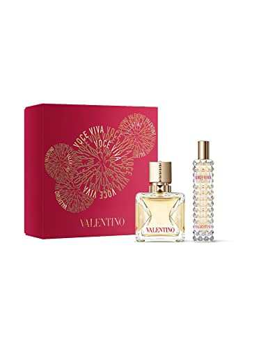 Valentino Voce Viva For Women 2 Pieces Gift Set (1.7 Ounce Eau de Parfum Spray + 0.5 Ounce Eau de Parfum Spray)